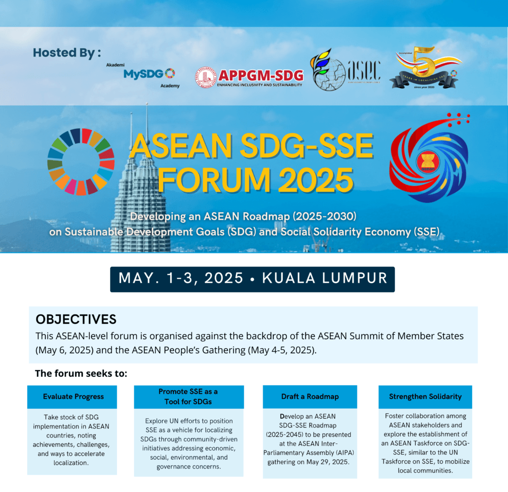 Event | ASEAN SDG-SSE FORUM 2025 | APPGM-SDG