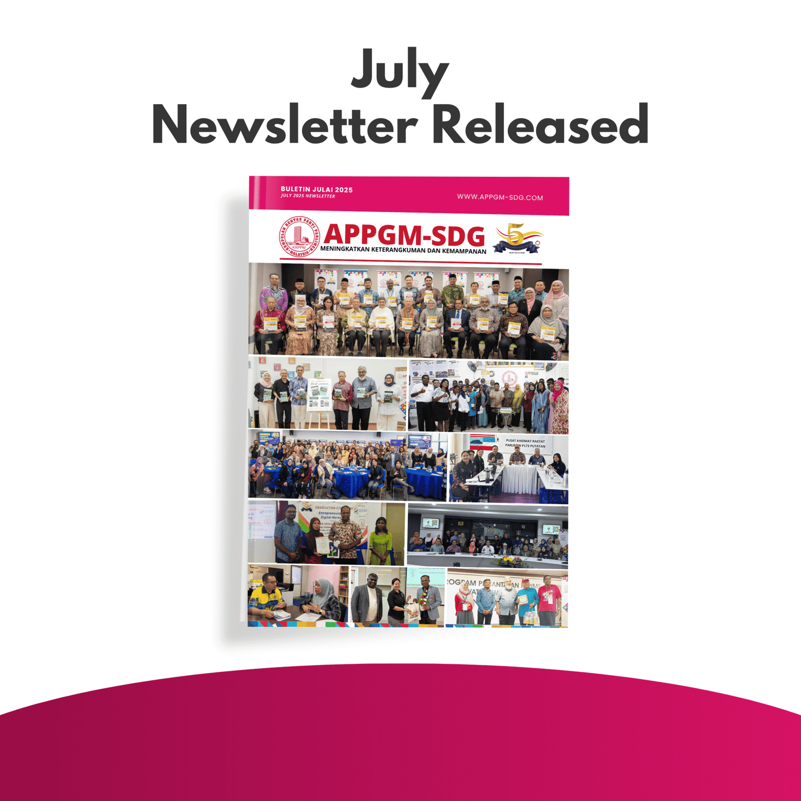 NEWSLETTER | JULY 2025 | APPGM-SDG